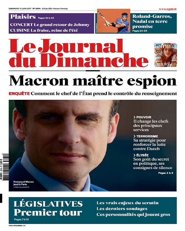 Le Journal Du Dimanche N°3674 Du 11 Juin 2017 - Télécharger Des ...