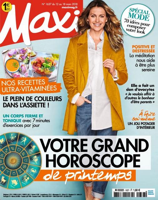 Maxi N°1637 Du 12 Mars 2018 - Télécharger Des Magazines, Journaux et ...
