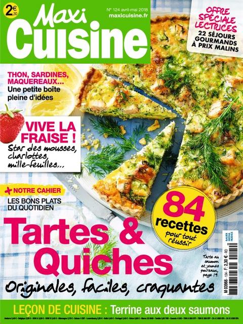 Maxi Cuisine N°124 - Avril-Mai 2018 - Télécharger Des Magazines ...