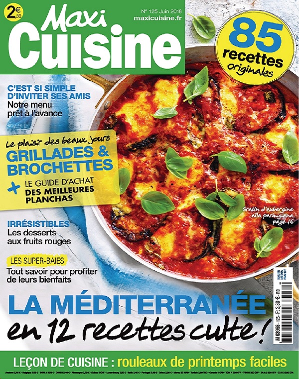 Maxi Cuisine N°125 - Juin 2018 - Télécharger Des Magazines, Journaux et ...