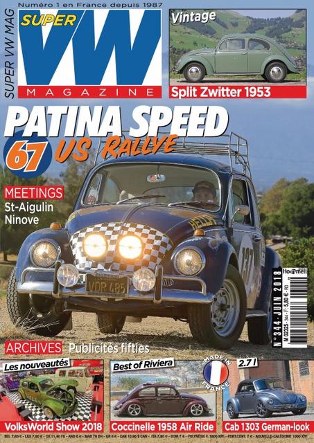 Super VW Magazine N°344 - Juin 2018 - Télécharger Des Magazines ...