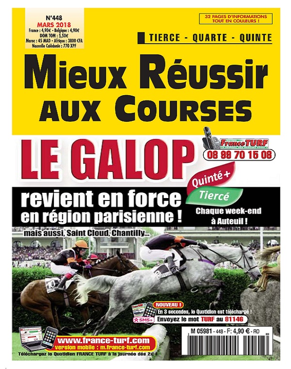 Mieux Réussir aux Courses N°448 - Mars 2018 - Télécharger Des Magazines ...