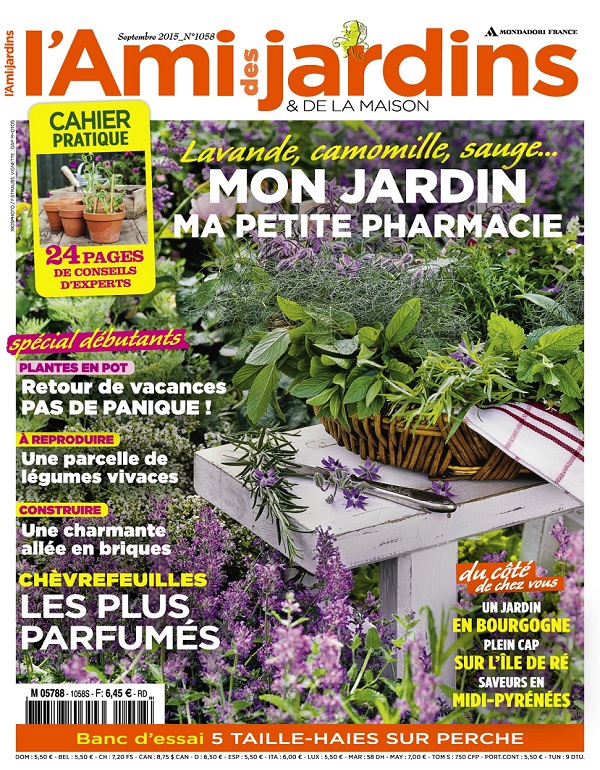 L'Ami Des Jardins N°1058 - Mon Jardin Ma Petite Pharmacie - Télécharger Des Magazines, Journaux ...