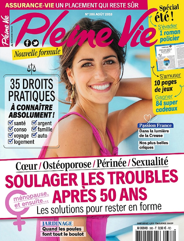 Pleine Vie N°386 - Août 2018 - Télécharger Des Magazines, Journaux et Livres Gratuitement