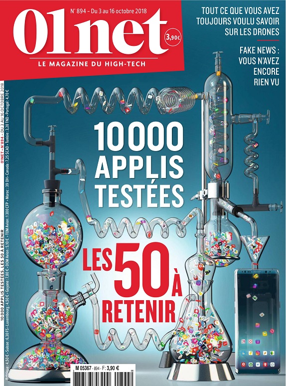 01Net N°894 Du 3 au 16 Octobre 2018 - Télécharger Des Magazines ...
