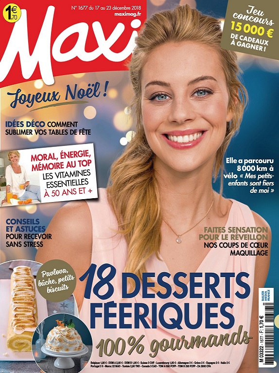 Maxi N°1677 Du 17 Décembre 2018 - Télécharger Des Magazines, Journaux ...