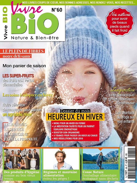 Vivre Bio N°60 - Janvier-Février 2019 - Télécharger Des Magazines ...