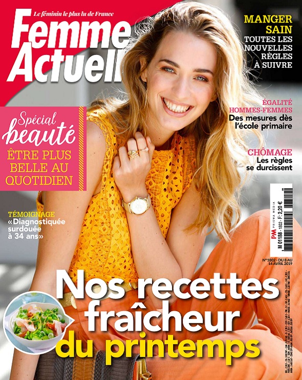Femme Actuelle N°1802 Du 8 Avril 2019 - Télécharger Des Magazines ...