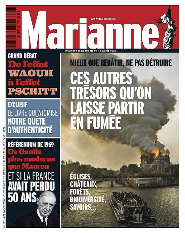 Marianne N°1153 Du 19 au 25 Avril 2019 - Télécharger Des Magazines ...