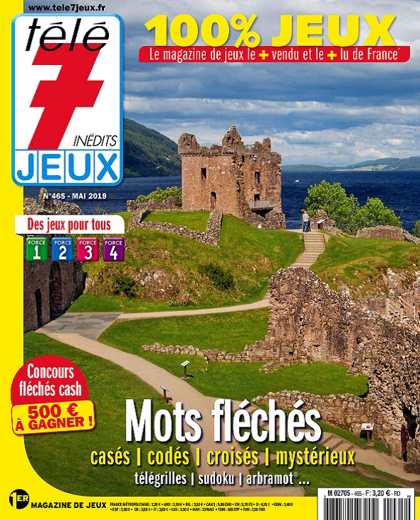 Télé 7 Jeux Inédits N°465 - Mai 2019 - Télécharger Des Magazines ...