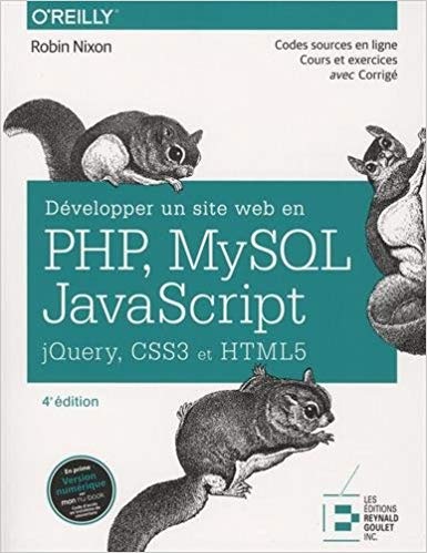 Développer un site web en PHP, MySQL et Javascript - Robin Nixon ...
