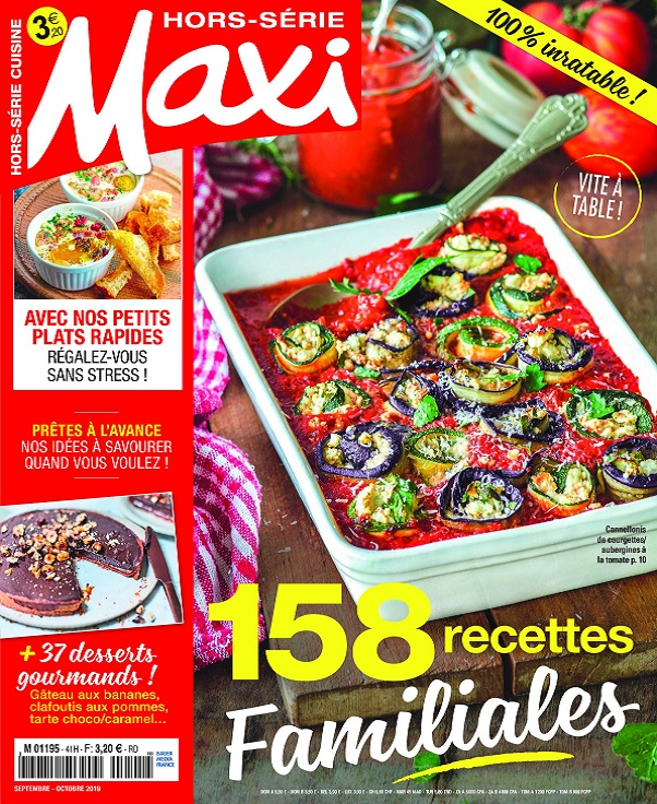 Maxi Hors Série Cuisine N°41 - Septembre-Octobre 2019 - Télécharger Des ...