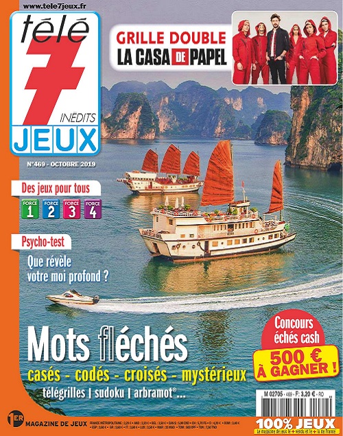 Télé 7 Jeux Inédits N°469 - Octobre 2019 - Télécharger Des Magazines ...