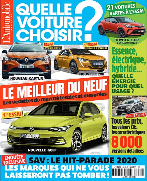 L'Automobile Magazine Quelle Voiture N°49 - Octobre-Décembre 2019 ...