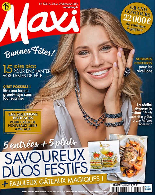 Maxi N°1730 Du 23 au 29 Décembre 2019 - Télécharger Des Magazines ...