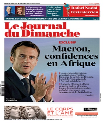 Le Journal Du Dimanche N°3881 Du 30 Mai 2021 - Télécharger Des ...