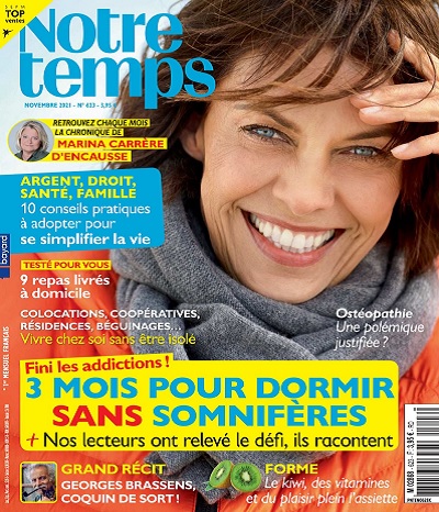 Notre Temps N°623 - Novembre 2021 - Télécharger Des Magazines, Journaux ...