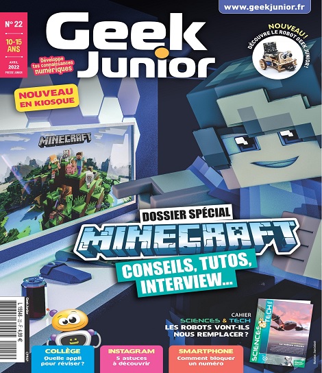 Geek Junior N°22 - Avril 2022 - Télécharger Des Magazines, Journaux et ...