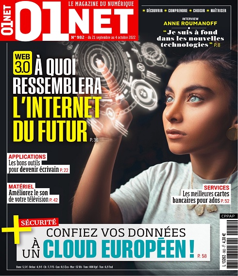 01Net N°982 Du 21 Septembre 2022 - Télécharger Des Magazines, Journaux ...