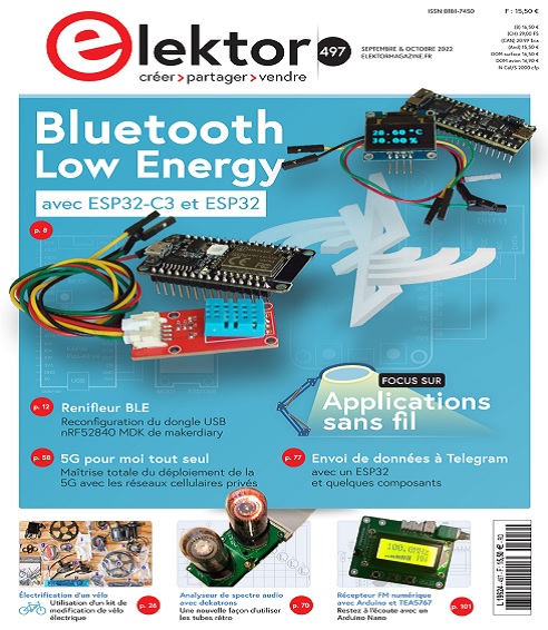 Elektor N°497 - Septembre-Octobre 2022 - Télécharger Des Magazines ...