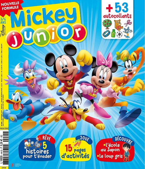 Mickey Junior N°444 - Septembre 2022 - Télécharger Des Magazines ...