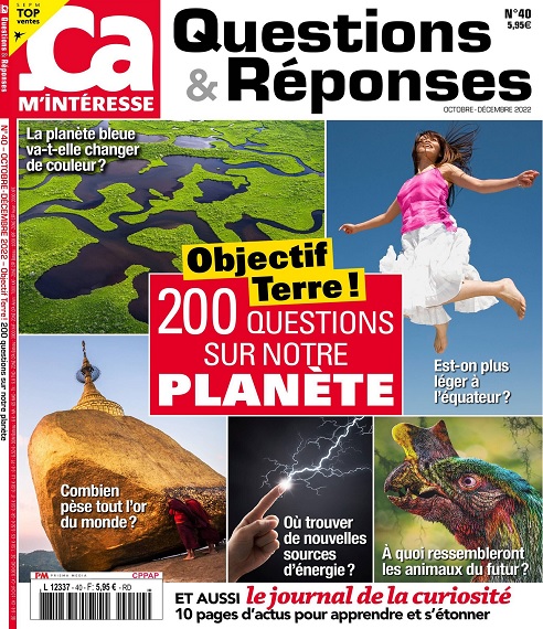 Ça M'Intéresse Questions et Réponses N°40 - Octobre-Décembre 2022 ...
