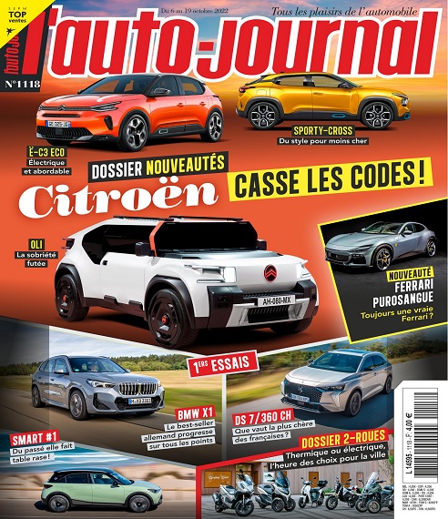 L'Auto-Journal N°1118 Du 6 au 19 Octobre 2022 - Télécharger Des ...