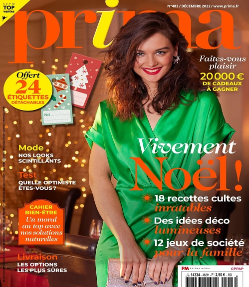Prima N°483 - Décembre 2022 - Télécharger Des Magazines, Journaux et ...
