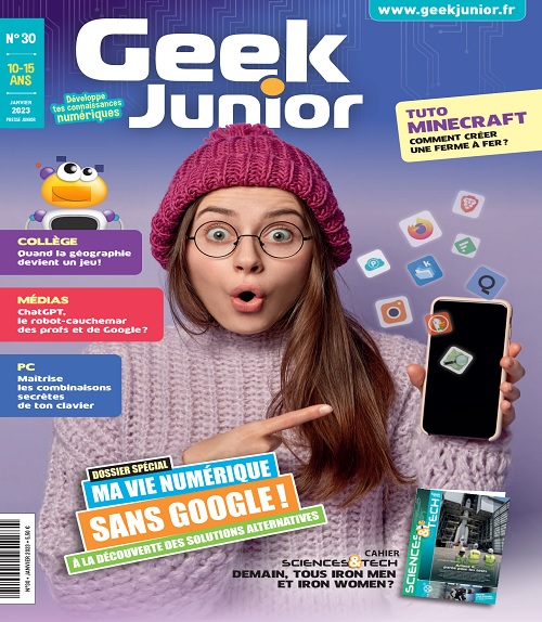 Geek Junior N°30 - Janvier 2023 - Télécharger Des Magazines, Journaux ...