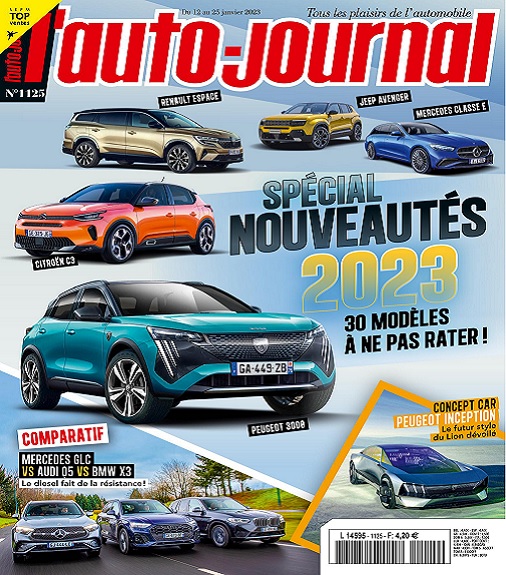 L'Auto-Journal N°1125 Du 12 au 25 Janvier 2023 - Télécharger Des ...