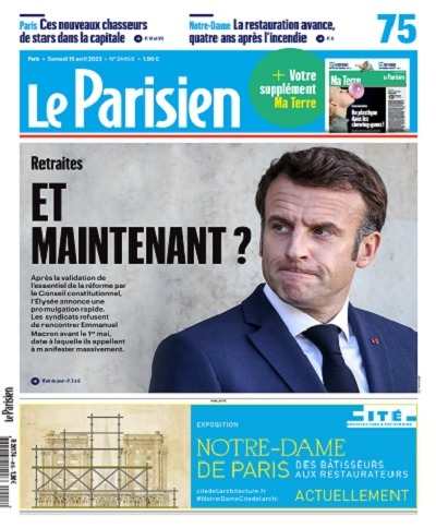 Le Parisien Du Samedi 15 Avril 2023 - Télécharger Des Magazines, Journaux et Livres Gratuitement