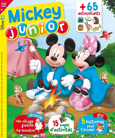 Mickey Junior N°451 - Avril 2023 - Télécharger Des Magazines, Journaux ...