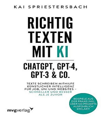Kai Spriestersbach - Rédaction de texte efficace avec l'IA - ChatGPT ...