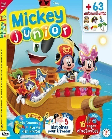 Mickey Junior N°455 - Août 2023 - Télécharger Des Magazines, Journaux ...