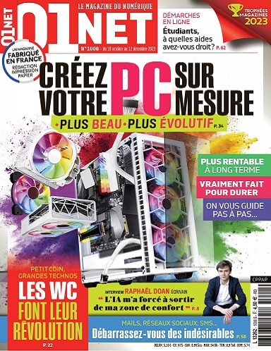01Net N°1008 Du 18 Octobre 2023 - Télécharger Des Magazines, Journaux ...
