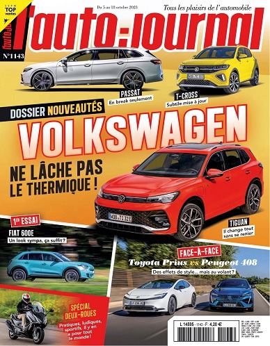 L'Auto-Journal N°1143 Du 5 au 18 Octobre 2023 - Télécharger Des ...