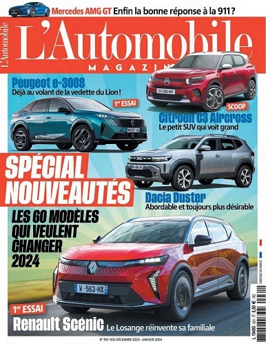 L'Automobile Magazine N°931 - Décembre 2023-Janvier 2024 - Télécharger ...