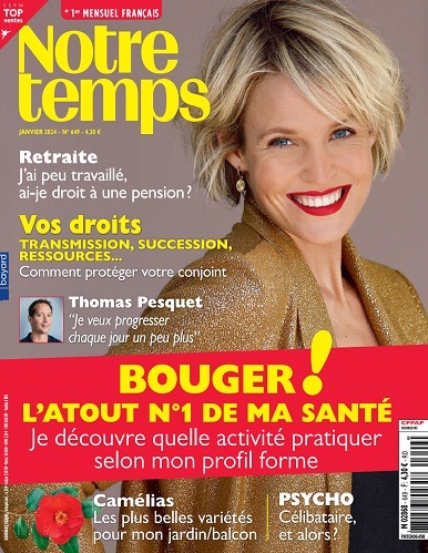 Notre Temps N°649 - Janvier 2024 - Télécharger Des Magazines, Journaux et Livres Gratuitement