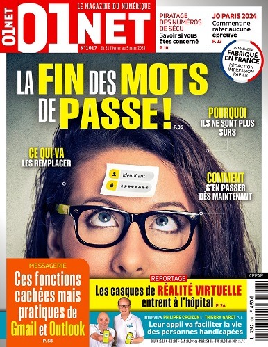 01Net N°1017 Du 21 Février 2024 - Télécharger Des Magazines, Journaux ...