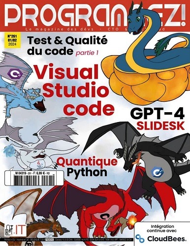 Programmez N°261 - Janvier-Février 2024 - Télécharger Des Magazines ...