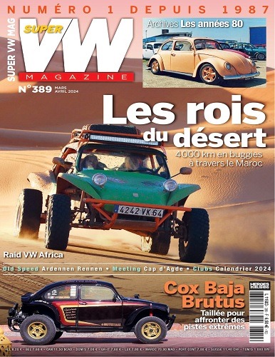 Super VW N°389 - Mars-Avril 2024 - Télécharger Des Magazines, Journaux ...