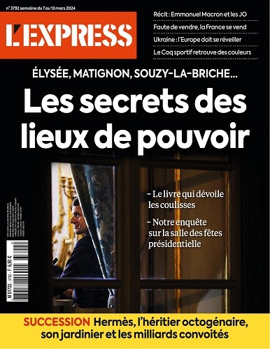 L'Express N°3792 Du 7 au 13 Mars 2024 - Télécharger Des Magazines ...