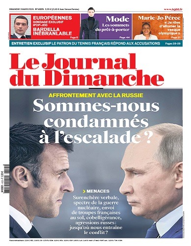 Le Journal Du Dimanche N°4025 Du 3 au 9 Mars 2024 - Télécharger Des ...
