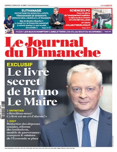 Le Journal Du Dimanche N°4027 Du 17 au 23 Mars 2024 - Télécharger Des ...