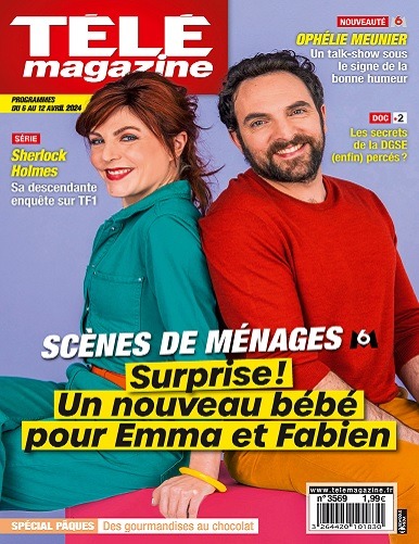 Télé Magazine N°3569 Du 6 au 12 Avril 2024 - Télécharger Des Magazines ...