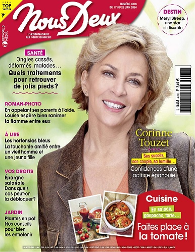 Nous Deux N°4016 Du 17 au 23 Juin 2024 - Télécharger Des Magazines, Journaux et Livres Gratuitement
