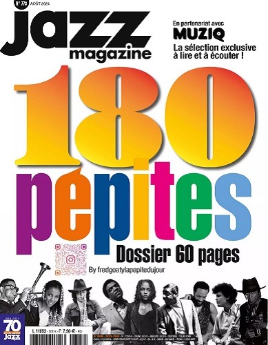 Jazz Magazine N°773 - Août 2024 - Télécharger Des Magazines, Journaux ...
