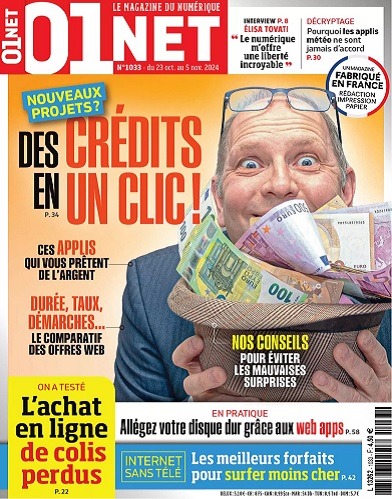 01Net N°1033 Du 23 Octobre 2024 - Télécharger Des Magazines, Journaux ...