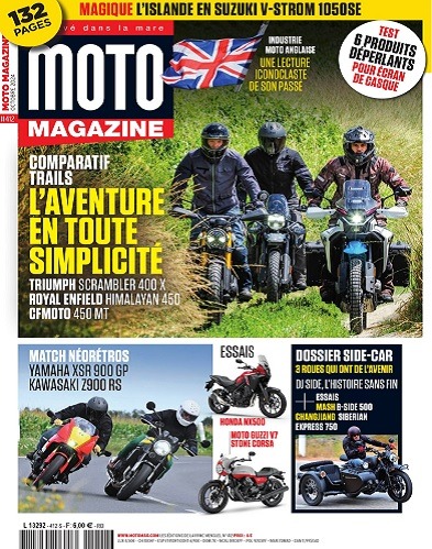 Moto Magazine N°412 - Octobre 2024 - Télécharger Des Magazines ...