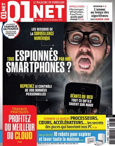 01Net N°1036 Du 4 au 26 Décembre 2024 - Télécharger Des Magazines ...